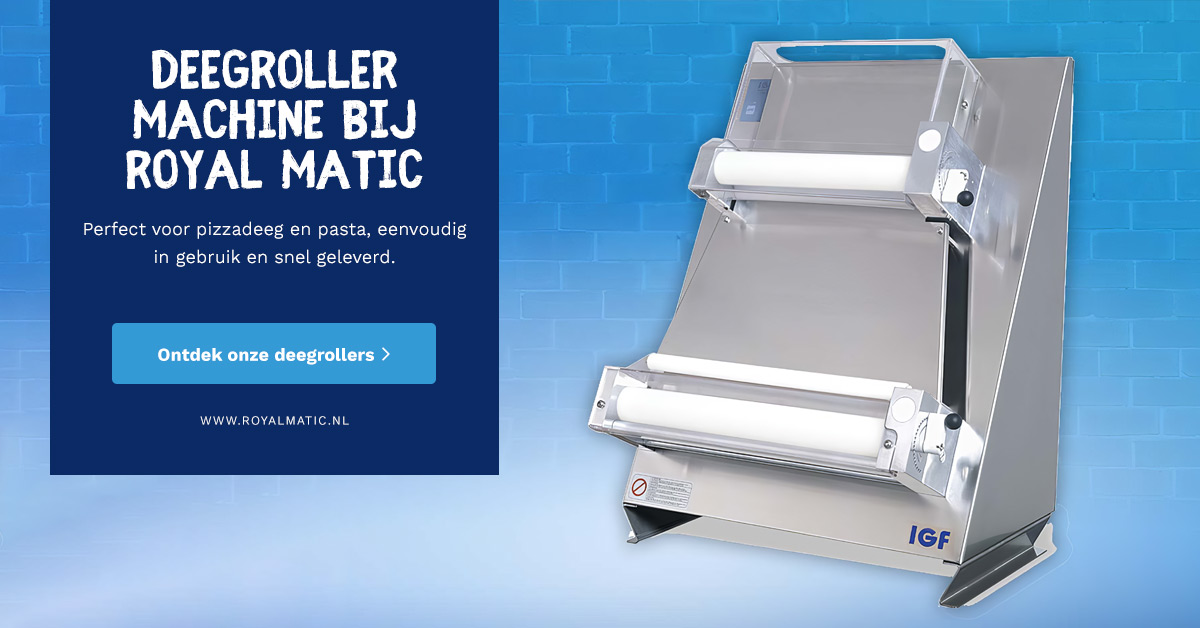 Professionele Deegroller machine - Royal Matic
